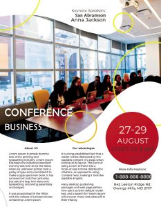 10+ conference poster example psd design | Template Business PSD, Excel ...