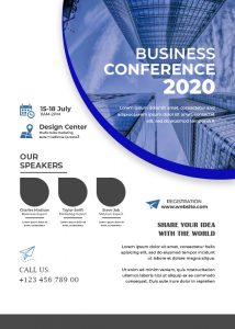 10+ conference poster example psd design | Template Business PSD, Excel ...