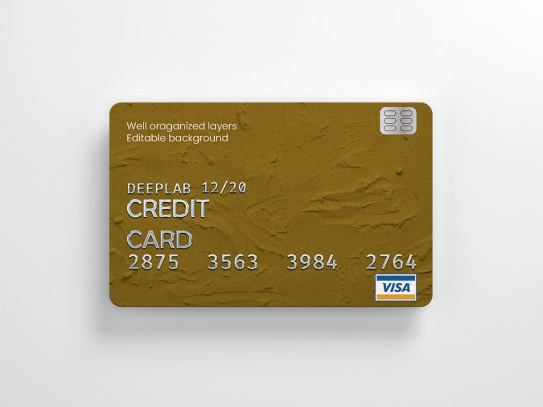 10+ Credit Card free template in PSD | Template Business PSD, Excel ...