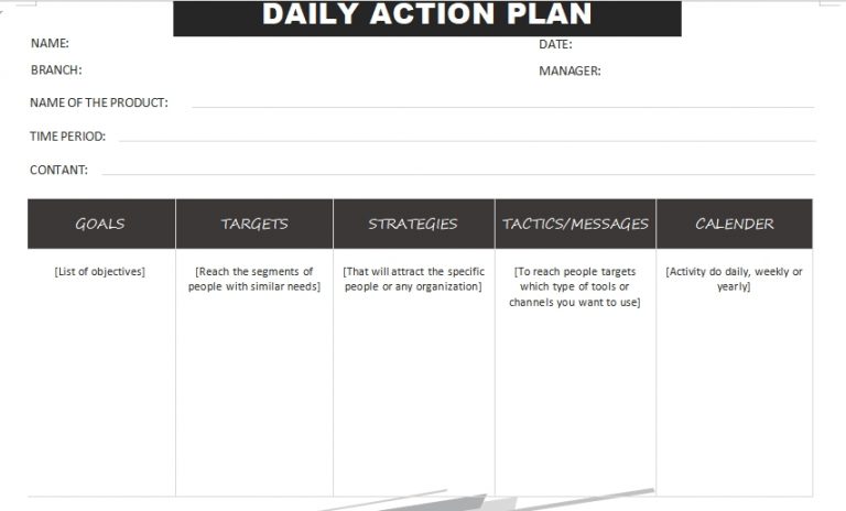 10+ 30 60 90 day action plan template | Template Business PSD, Excel ...