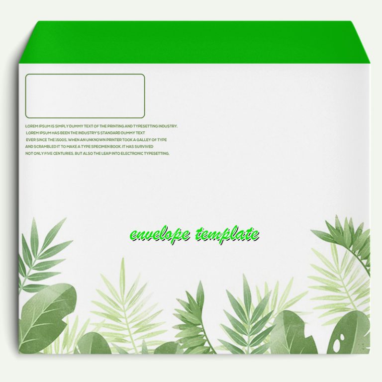 10+ 4 x 6 Envelope psd template free | Template Business PSD, Excel ...