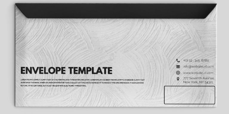 10+ 4 x 6 Envelope psd template free | Template Business PSD, Excel ...