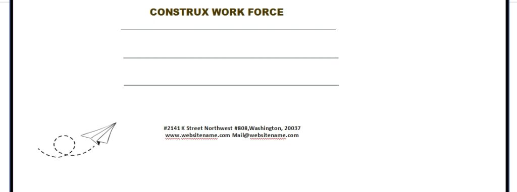 10+ 10 envelope template word | Template Business PSD, Excel, Word, PDF