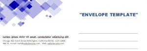 10+ Envelope Template Word | Template Business PSD, Excel, Word, PDF