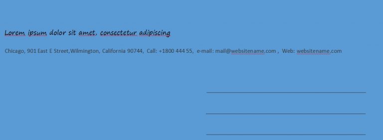 10+ 10 envelope template word | Template Business PSD, Excel, Word, PDF