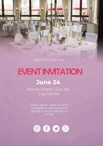 10+ event invitation template free psd | Template Business PSD, Excel ...