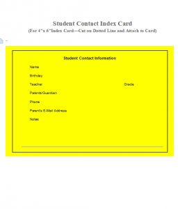 5+ 3×5 index card template | Template Business PSD, Excel, Word, PDF