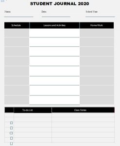 10+ Journal Template | Template Business PSD, Excel, Word, PDF