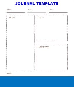 10+ Journal Template | Template Business PSD, Excel, Word, PDF