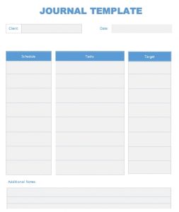 10+ Journal Template | Template Business PSD, Excel, Word, PDF