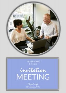 10+ 1 on 1 meeting invitation template free psd | Template Business PSD ...
