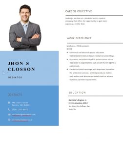 10+ minimalist resume template | Template Business PSD, Excel, Word, PDF