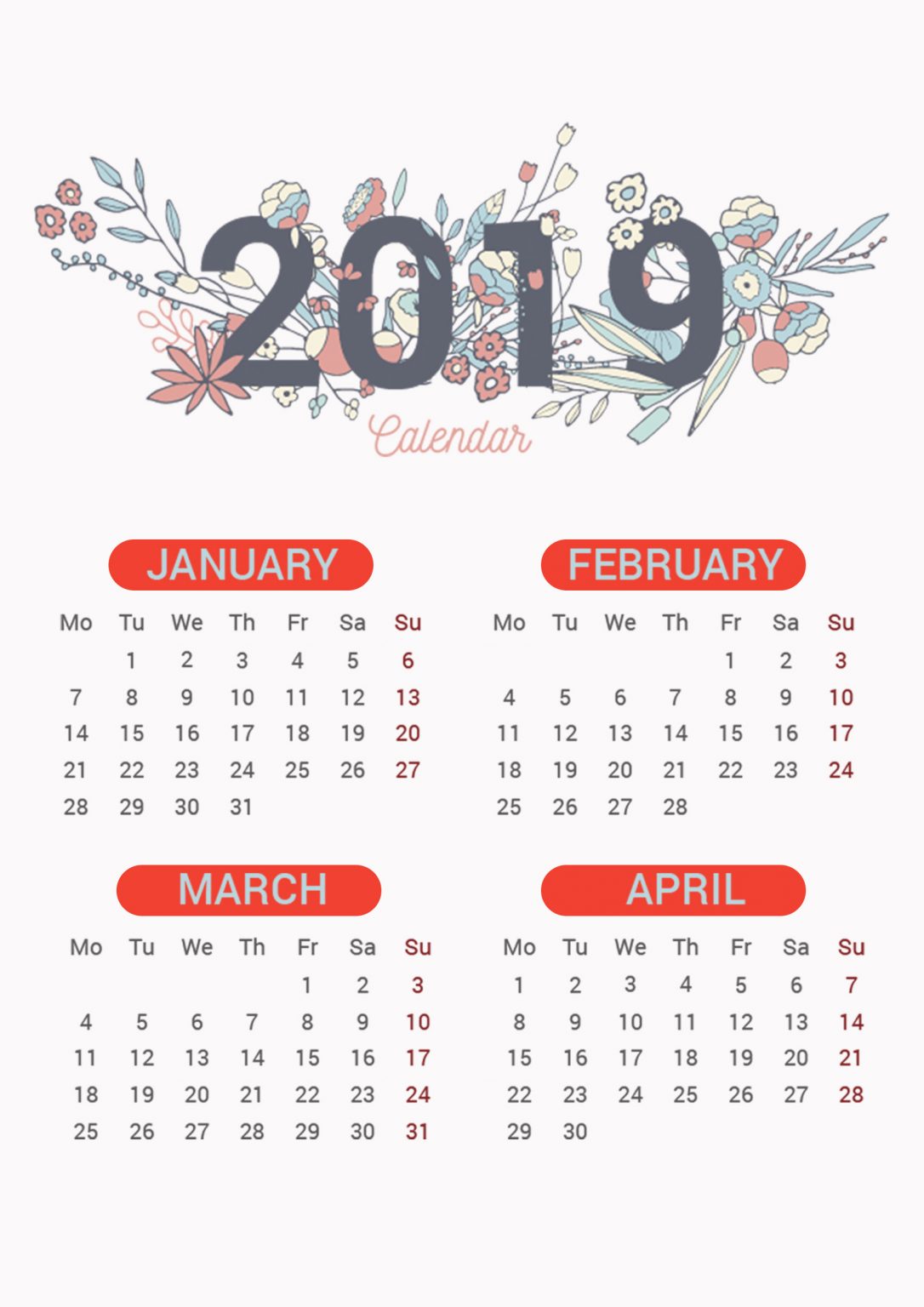 10+ 3 month calendar example psd design | Template Business PSD, Excel ...