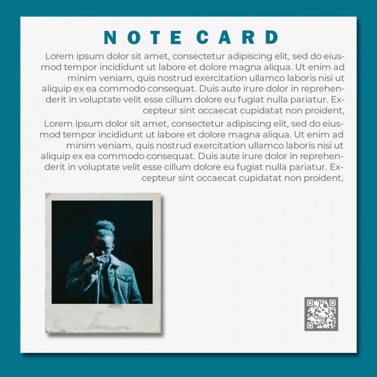 10+ 5×7 Note Card example psd design | Template Business PSD, Excel ...