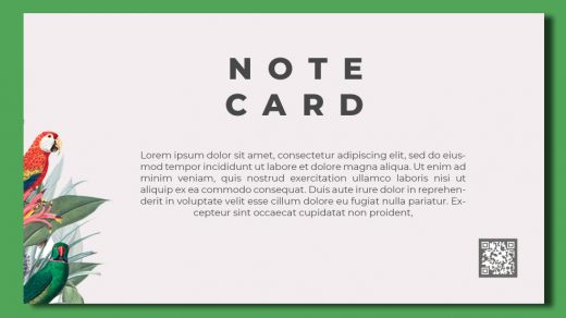 10+ 5×7 Note Card example psd design | Template Business PSD, Excel ...