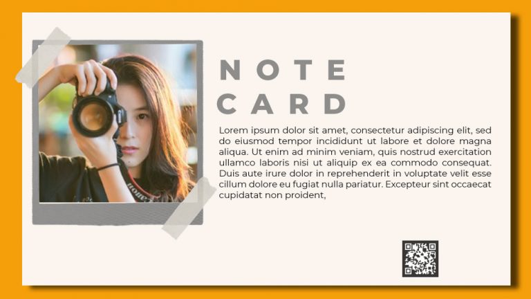 10+ 5×7 Note Card example psd design | Template Business PSD, Excel ...
