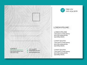 5+ 5×7 Postcard Mailing template free psd | Template Business PSD ...
