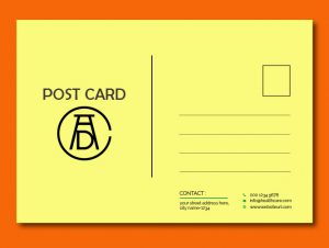 5+ 5×7 Postcard Mailing template free psd | Template Business PSD ...