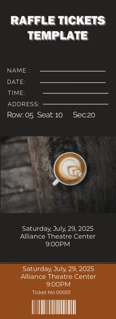 10+ 50 50 Raffle Tickets template free psd | Template Business PSD ...