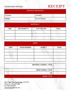 10+ Receipt Template | Template Business PSD, Excel, Word, PDF