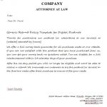10+ Refund policy template | Template Business PSD, Excel, Word, PDF