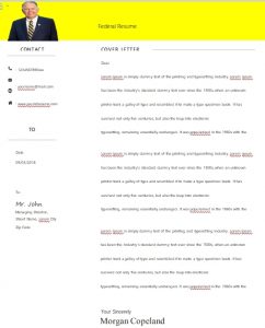 5+ 1 page resume template | Template Business PSD, Excel, Word, PDF