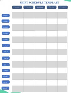 10+ 12 hour shift schedule template excel | Template Business PSD ...
