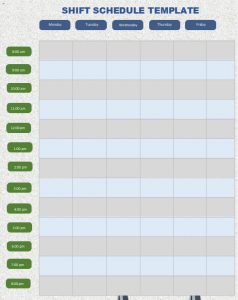 10+ 12 hour shift schedule template excel | Template Business PSD ...