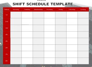 10+ 12 hour shift schedule template excel | Template Business PSD ...