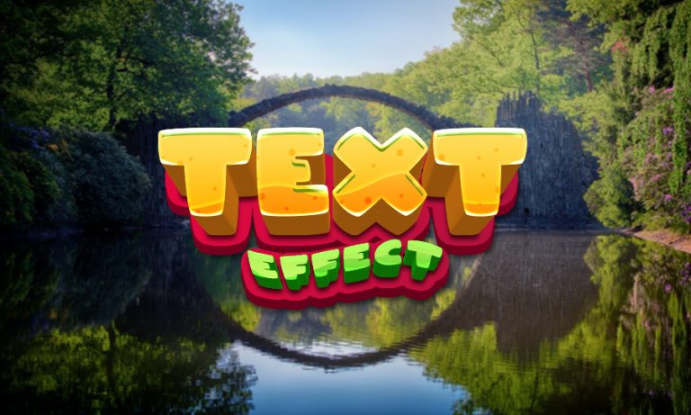 5+ text effect free psd template | Template Business PSD, Excel, Word, PDF