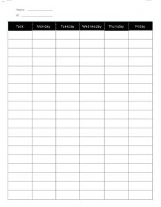 10+weekly report template | Template Business PSD, Excel, Word, PDF