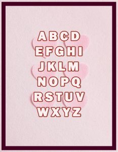 10+ Alphabet Letters psd template free | Template Business PSD, Excel ...