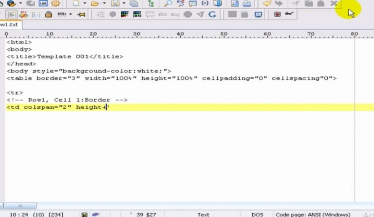 3+ Basic Html Template | Template Business PSD, Excel, Word, PDF