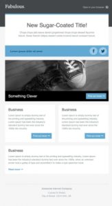 5+ email newsletter template | Template Business PSD, Excel, Word, PDF