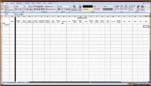 3+ Excel Spreadsheet Sample | Template Business PSD, Excel, Word, PDF
