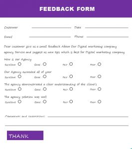 10+ Feedback Form Template | Template Business PSD, Excel, Word, PDF