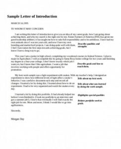 6+ Letter of Introduction Template Samples | Template Business PSD ...