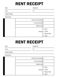 5+ Rent Receipt Templates | Template Business PSD, Excel, Word, PDF