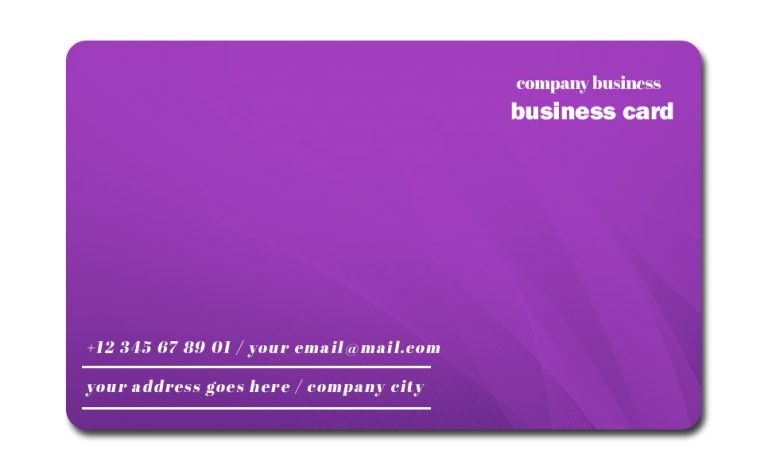 10+ Single Business Card template free psd | Template Business PSD ...