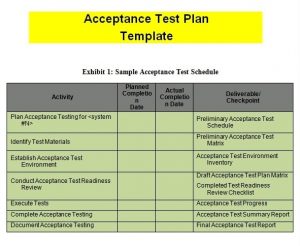 4+ Test Plan Template Sample | Template Business PSD, Excel, Word, PDF