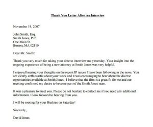 5+ thank you email after interview template | Template Business PSD ...