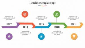 4+ timeline template powerpoint sample | Template Business PSD, Excel, Word, PDF