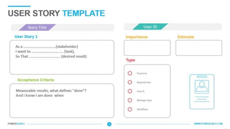 4+ User Story Templates | Template Business PSD, Excel, Word, PDF