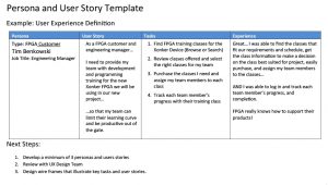 4+ User Story Templates | Template Business PSD, Excel, Word, PDF