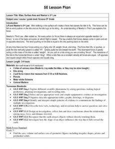 3+ 5E Lesson Plan Template | Template Business PSD, Excel, Word, PDF