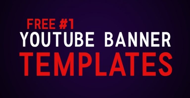 4+ Youtube Banner Template | Template Business PSD, Excel, Word, PDF