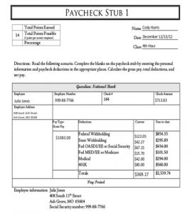 3+ Check Stub Sample Template | Template Business PSD, Excel, Word, PDF