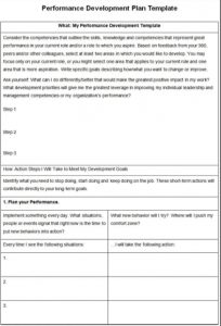 6+ Development Plan Template Sample | Template Business PSD, Excel ...