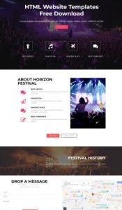 5+ Free HTML Website Templates | Template Business PSD, Excel, Word, PDF