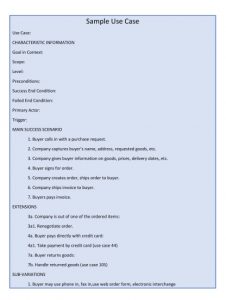 5+ Use Case Template Sample | Template Business PSD, Excel, Word, PDF